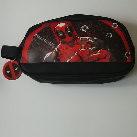 Marvel | Bags | Disneys Marvels Deadpool Twelve Bullets Toiletry Bag ...